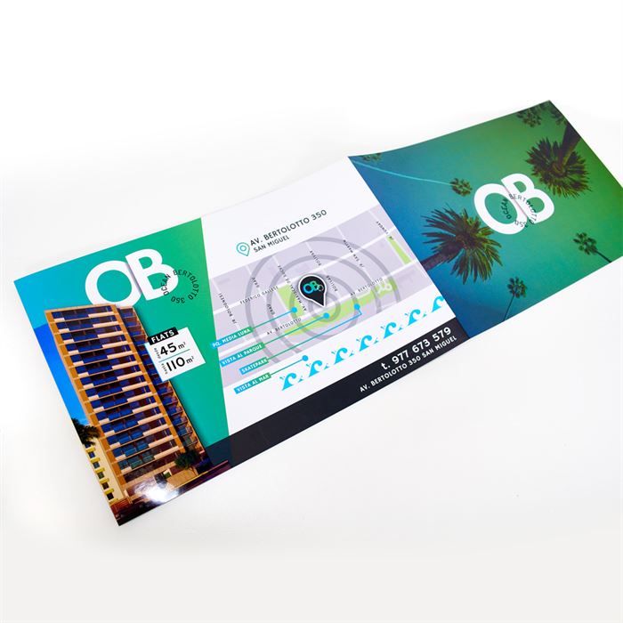 Brochure Corporativo Tríptico (BC-676) - Imprenta Garcia, Lima - Peru